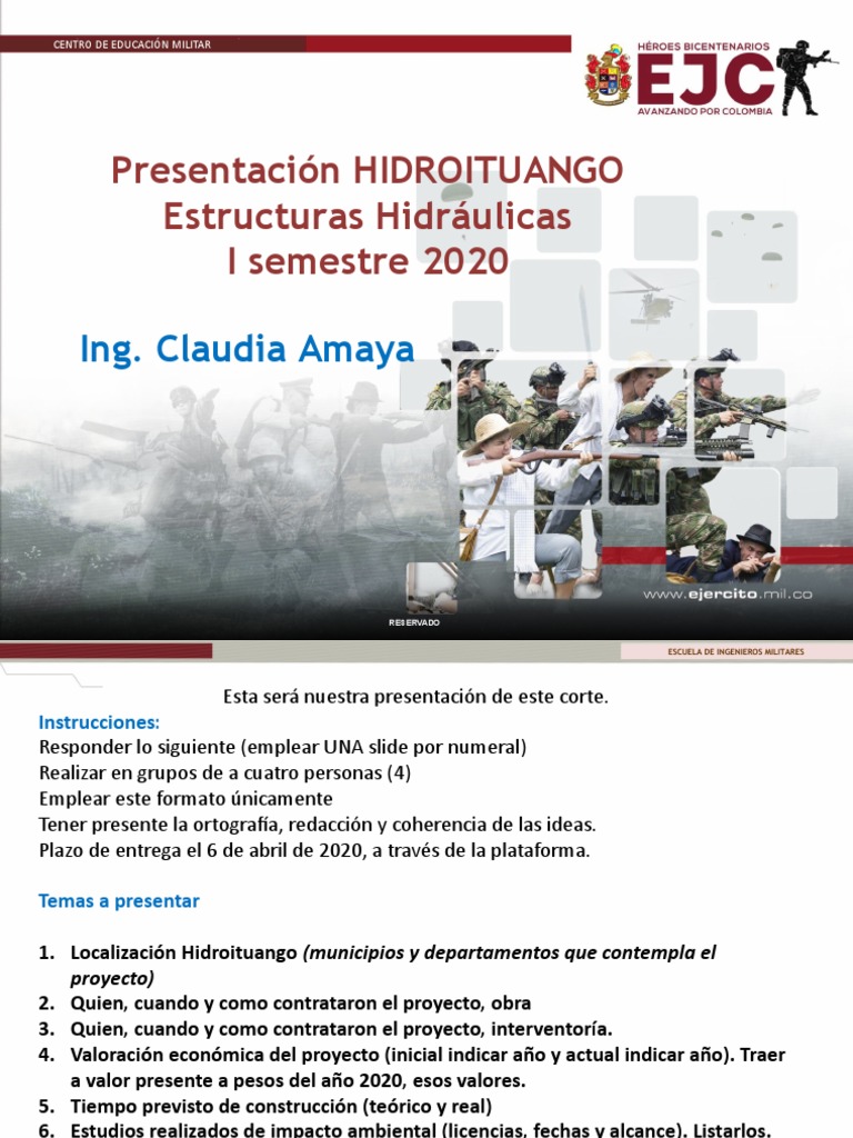 Presentacion Hidroituango 2do Corte 2020 | PDF