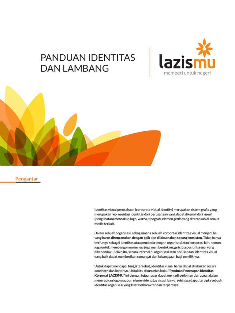PANDUAN LAZISMU - Identitas Dan Lambang PDF | PDF