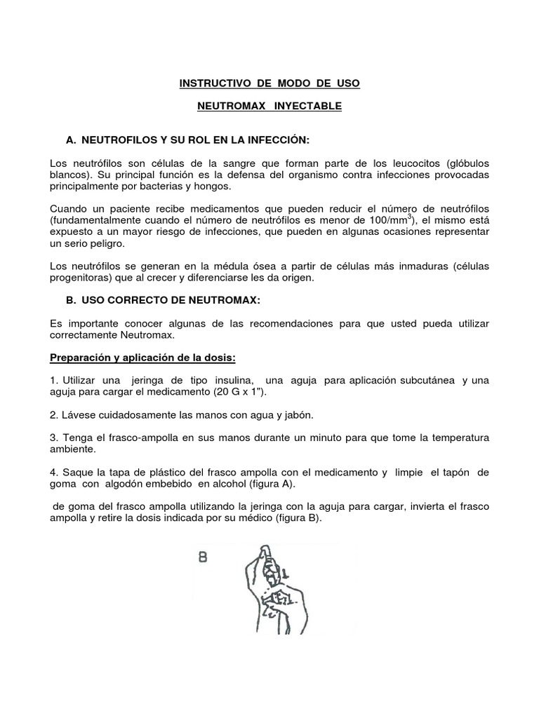 File - 54 - Instructivo de Modo de Uso - Neutromax | PDF | Inyección ...