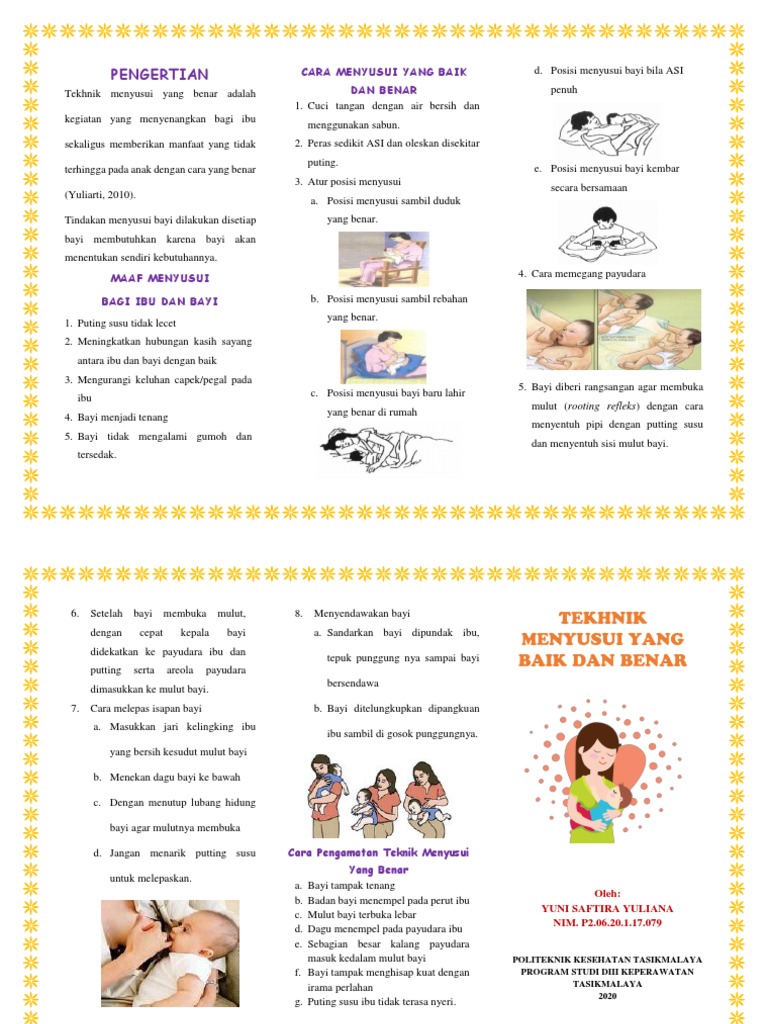 Leaflet Menyusui PDF | PDF
