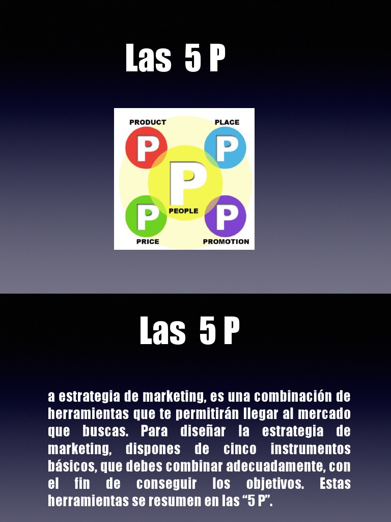 Las 5 P | PDF | Producto (Negocio) | Marketing