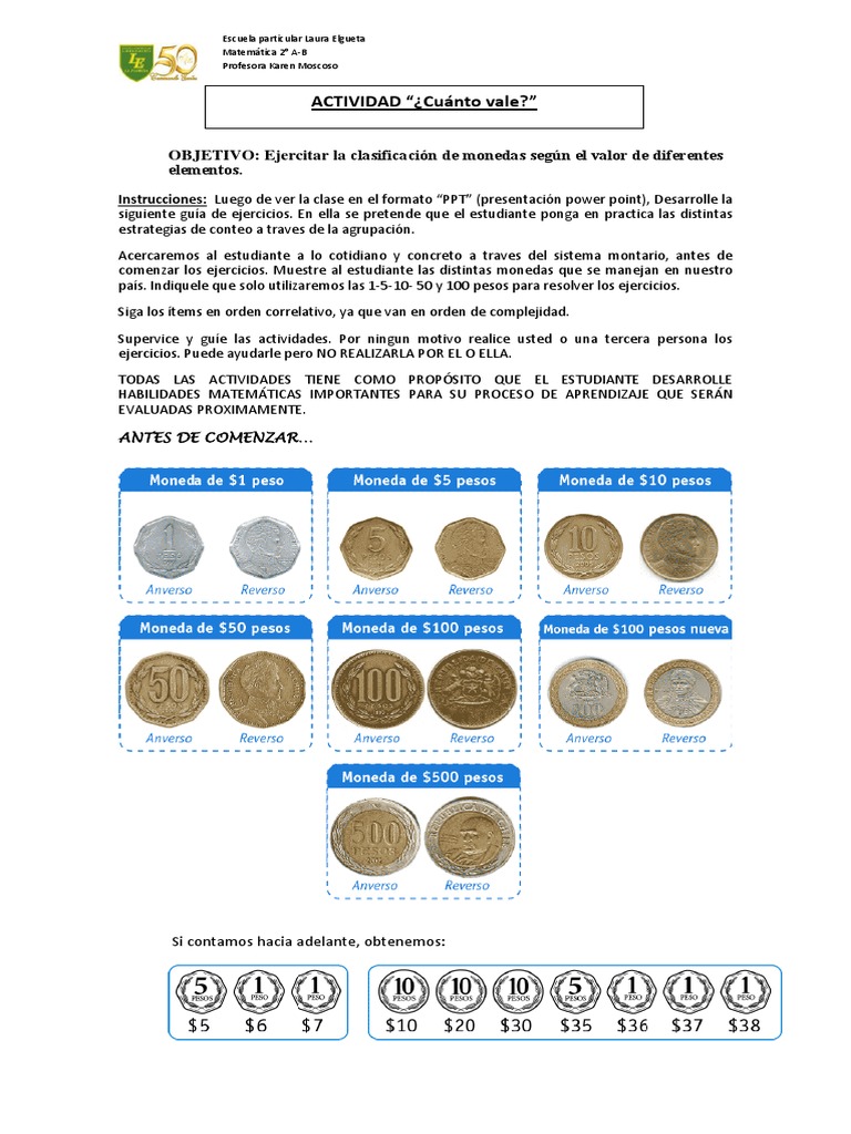Guía 1 - Monedas | PDF | Pulmón | Corazón