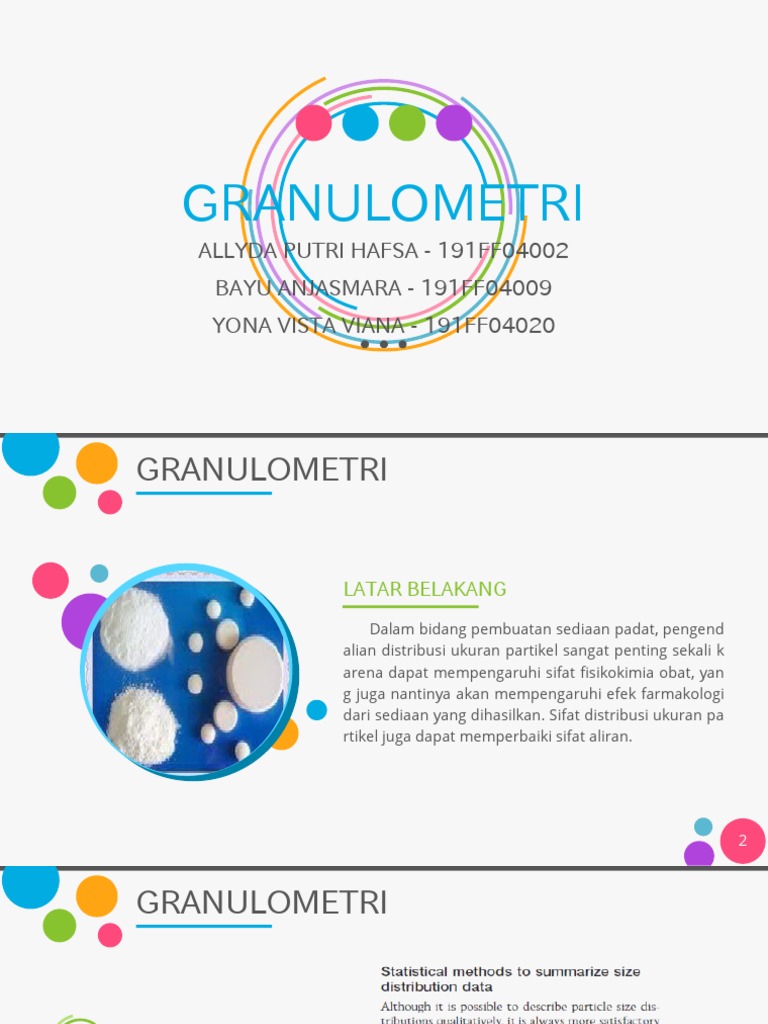 GRANULOMETRI | PDF