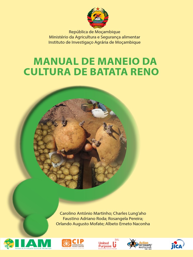 Manual Da Batata Reno Versão 2018 | PDF | Batata | Irrigação