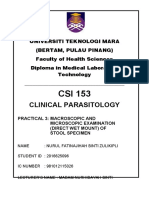 Direct Fecal Smear Method Overview | PDF | Medical Specialties ...