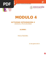 Foro Aprendiendo Módulo 4. Semana 2 | PDF