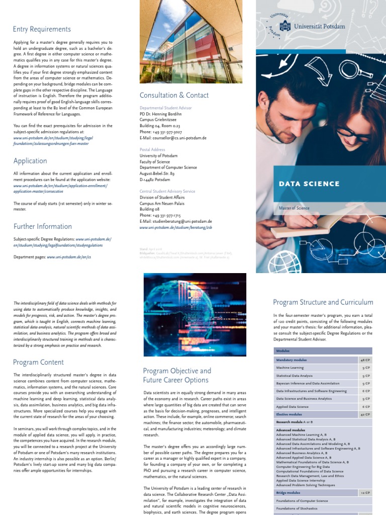 Flyer Data Science M PDF | PDF | Data Science | Analytics