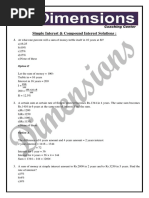 Cheat Sheets - Simple and Compound Interest | PDF | Compound Interest ...