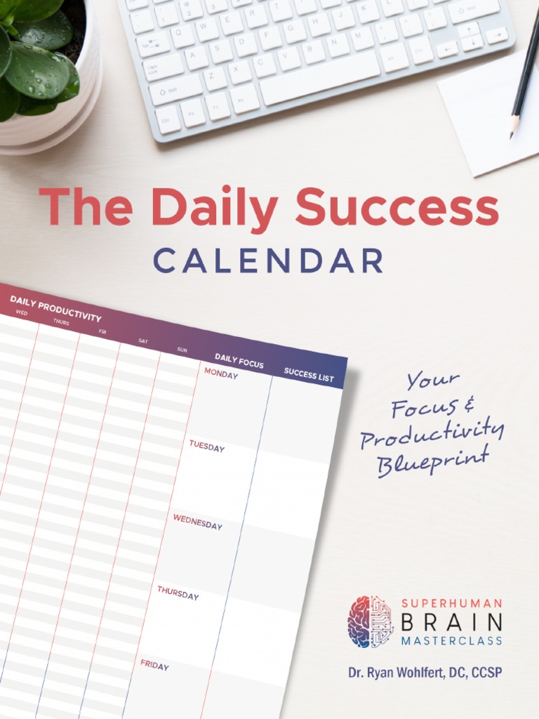 The Daily Success Calendar PDF | PDF
