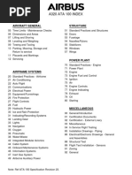 ATA 100 Chapters PDF | PDF | Aerospace Engineering | Manufactured Goods