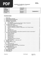 TEM 270 Installation and Operational Qualification Protocol Template Sample | PDF | Verification ...