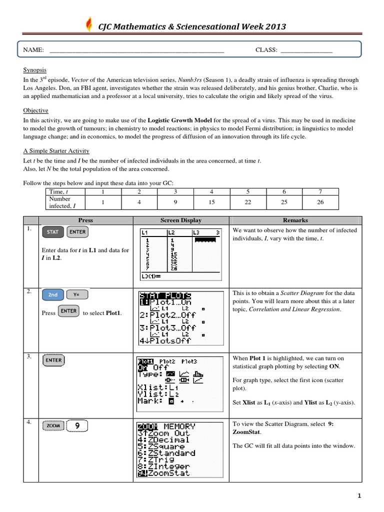 Numb3rs Season1 Ep3 Vector Worksheet - Modelling Questions PDF | PDF | Teaching Mathematics ...