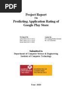 Machine Learning (16CIC73) Project Report Template | PDF | Python (Programming Language ...