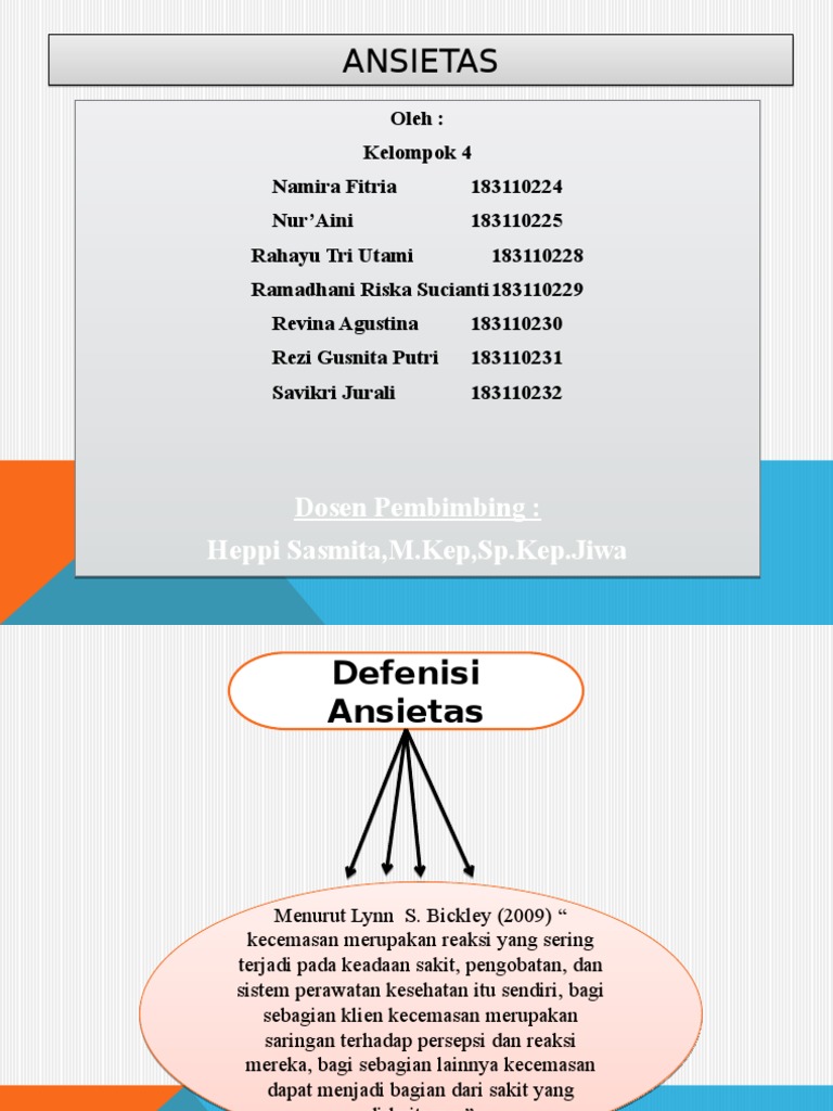 Pathway Kecemasan dan Ansietas | PDF