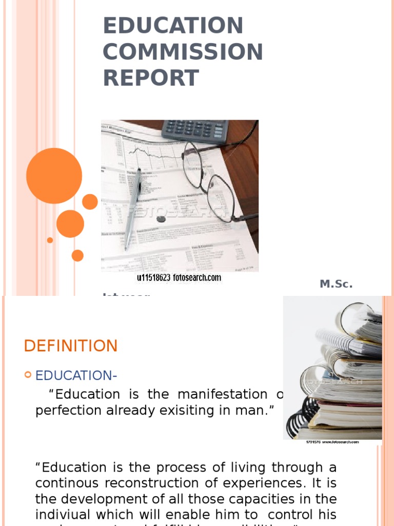 A Comprehensive Summary of Key Reports and Recommendations of Education ...