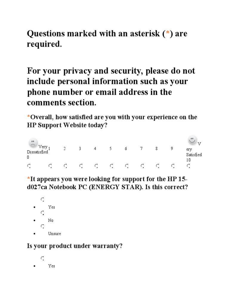 Questions Marked With An Asterisk | PDF