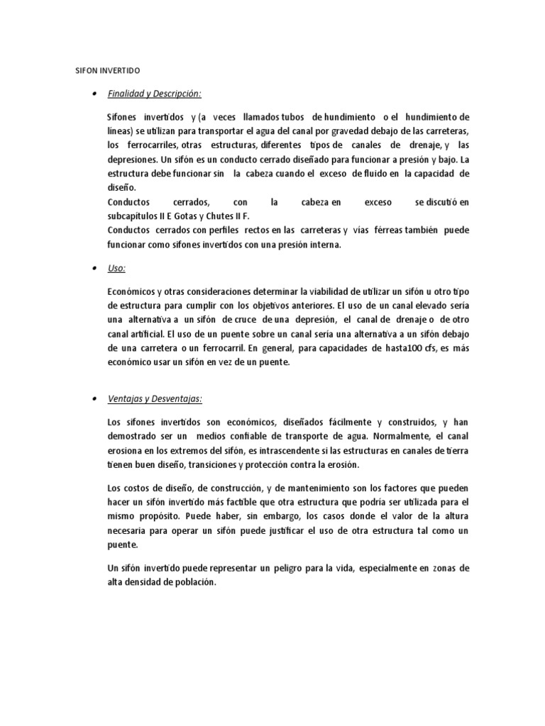 5 0 Traduccion Design of Small Canal Structures CHAPTER II PG 24 32 ...
