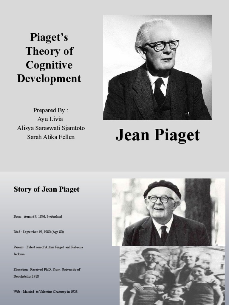 Piaget's Theory of Cognitive Development | PDF | Cognitive Development ...