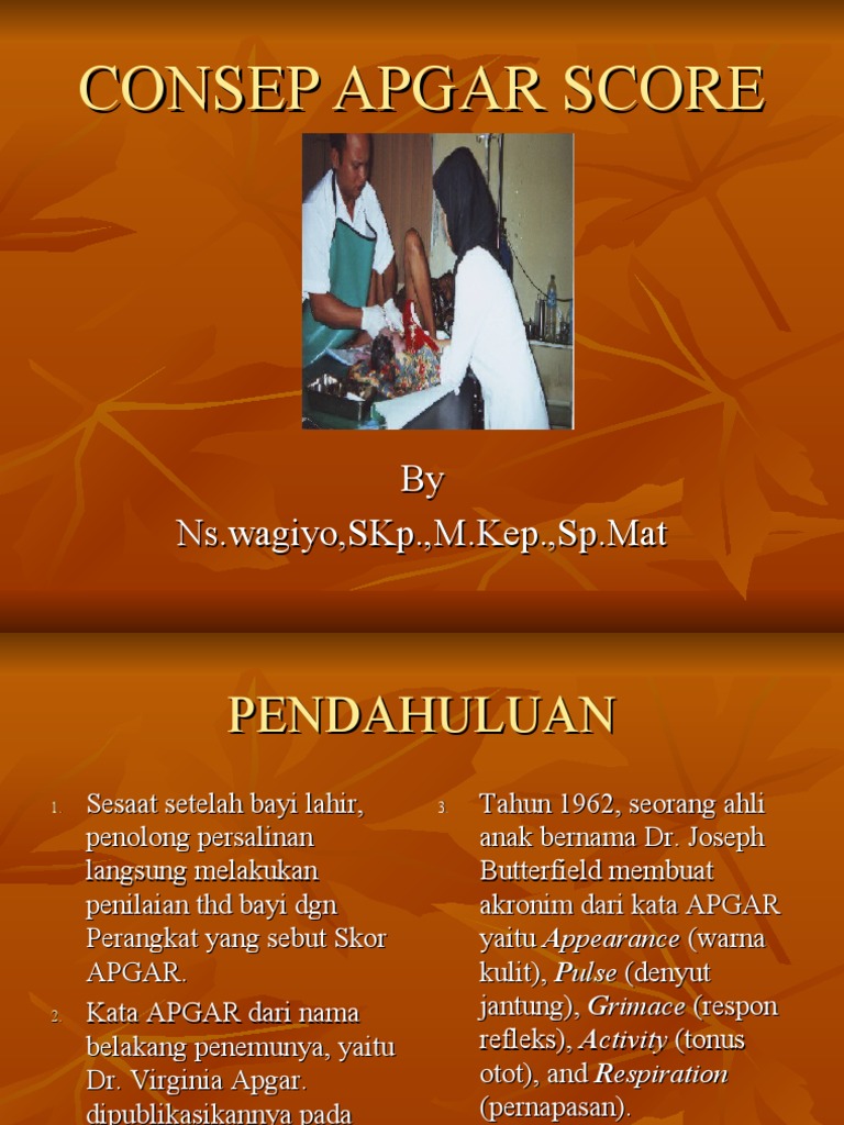 Penilaian Apgar Score | PDF