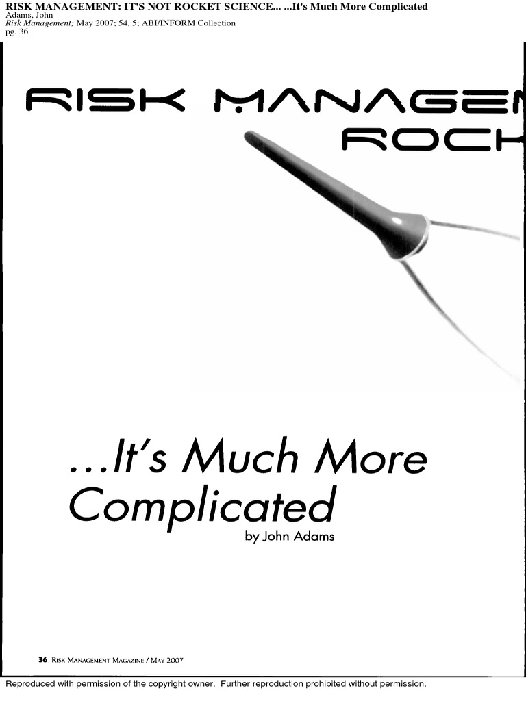 Rocket Science PDF | PDF