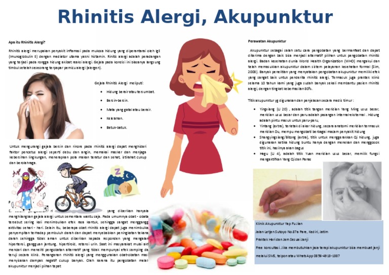AKUPUNKTUR SEBAGAI ALTERNATIF PENGOBATAN RHINITIS ALERGI | PDF
