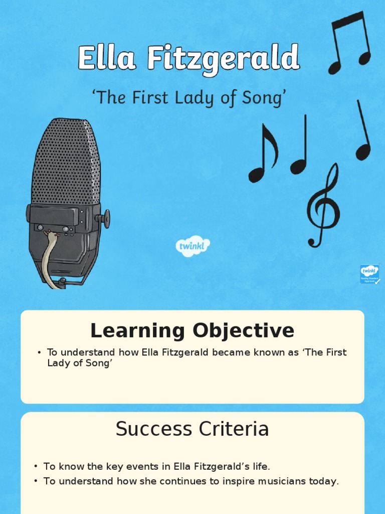 All About Ella Fitzgerald Powerpoint - Ver - 2 | PDF | Performing Arts ...