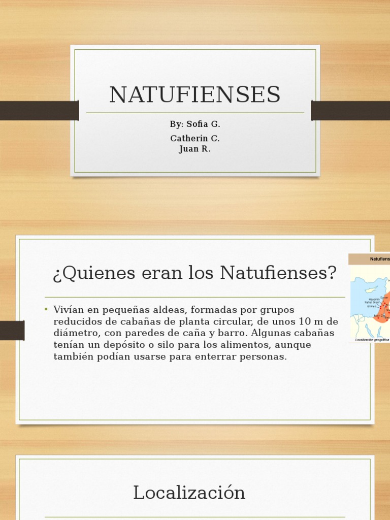 NATUFIENSES | PDF
