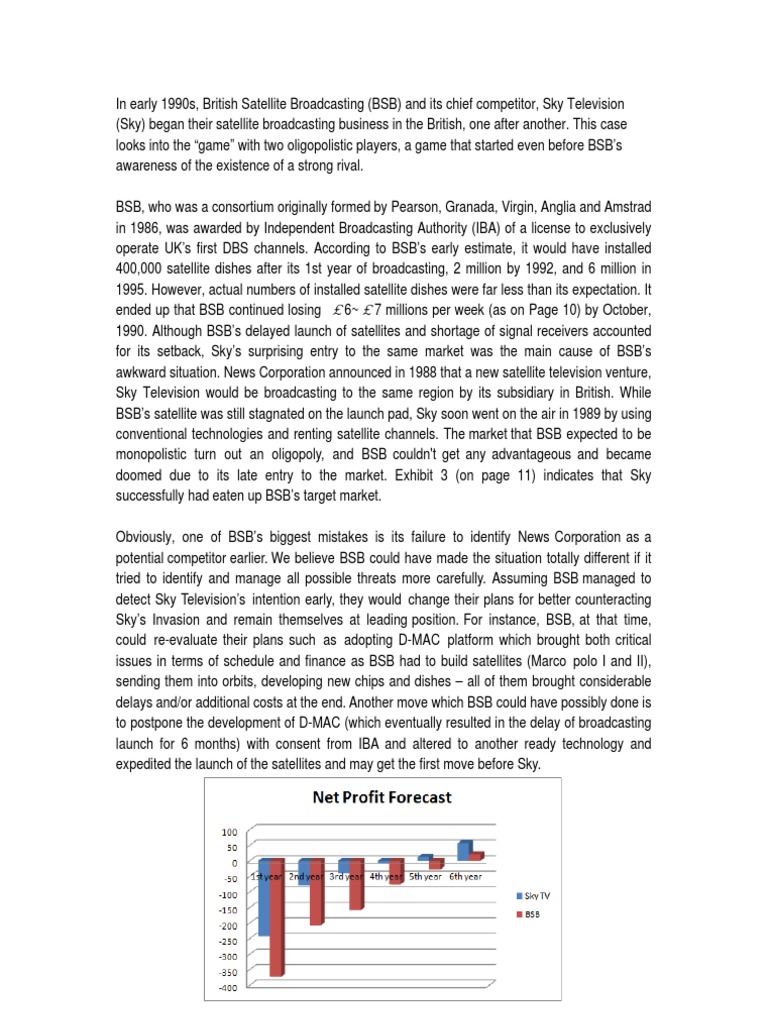 BSB Sky | PDF | Broadcasting | Television