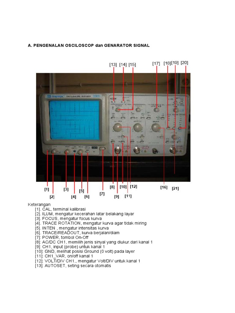 OSCILOSCOP DAN FUNGSI GENERATOR | PDF