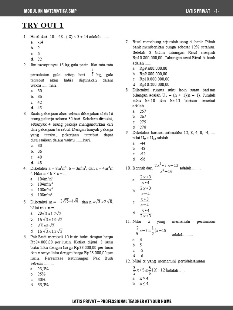 TO Matematika | PDF