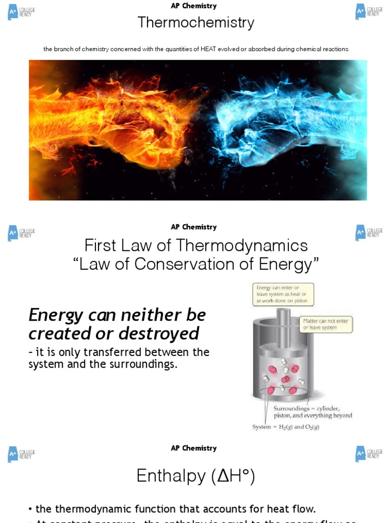 Thermochemistry PowerPoint | PDF | Stoichiometry | Enthalpy