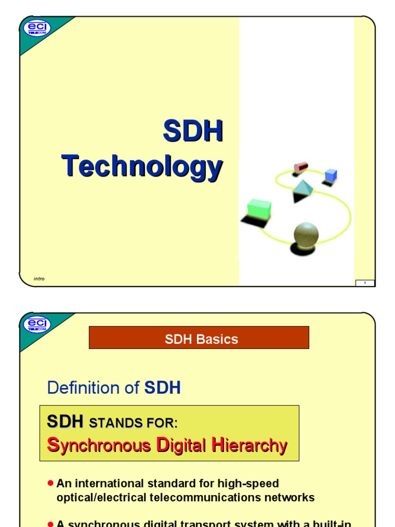 SDH Technology Simplified | Download Free PDF | Networks | Physical ...