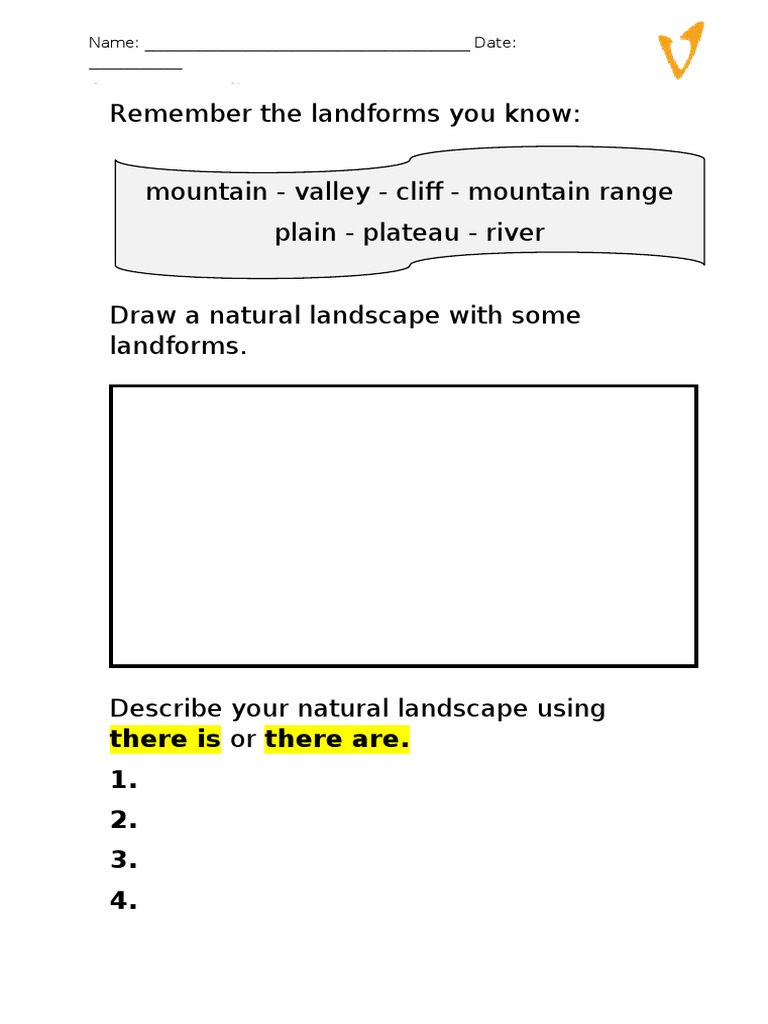 Draw and Describe A Landscape | PDF | Topography | Geomatics