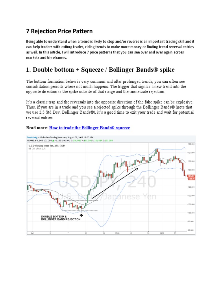 7 Rejection Price Pattern | Download Free PDF | Financial Markets ...