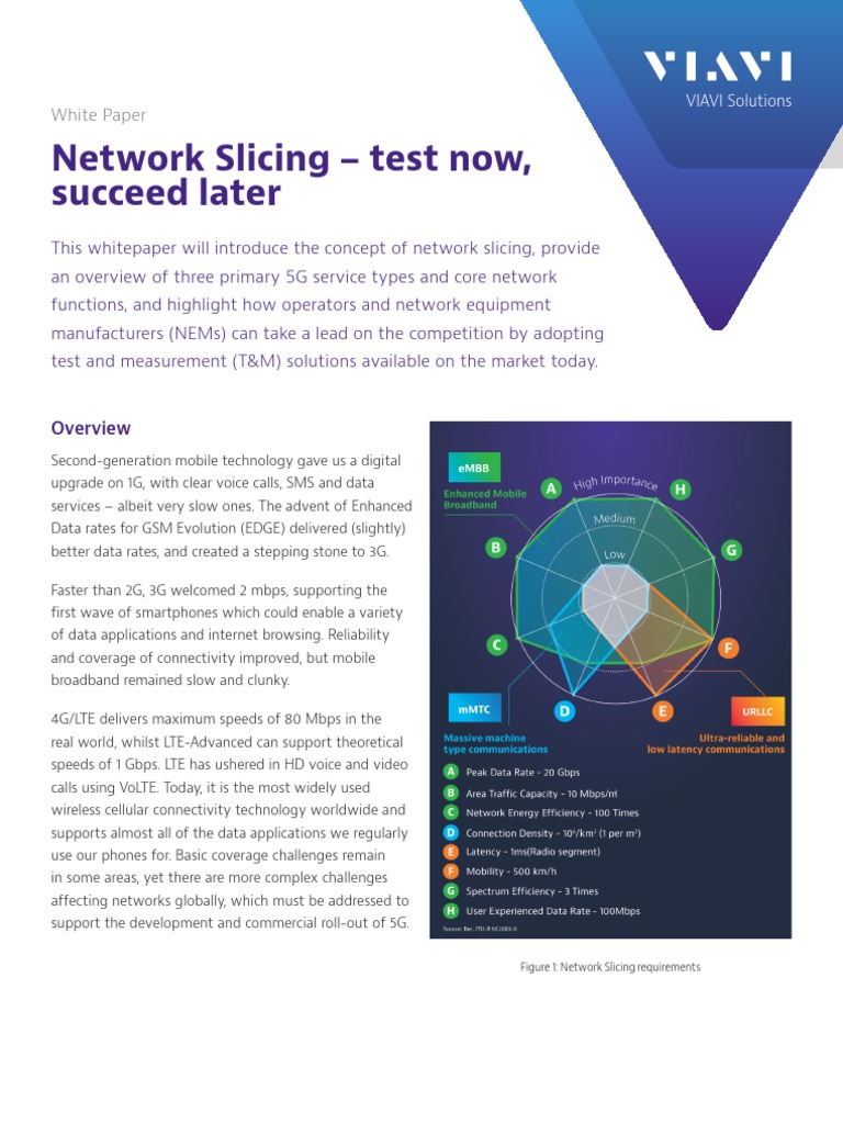 Network Slicing | PDF | Computer Network | Lte (Telecommunication)