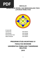 Contoh Mini Research 1 | PDF | Ilmu Sosial | Seni