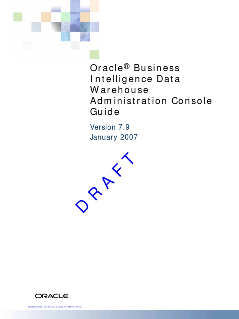 DAC Guide | PDF | Oracle Database | Data Warehouse