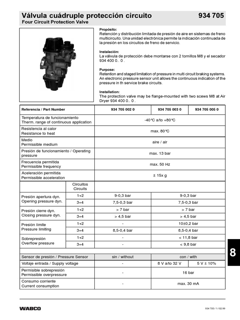 Valvula de Proteccion PDF | PDF | Presión | Ingeniería mecánica