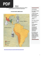 Mapa de Culturas Precolombinas en América | PDF | caribe | América del Sur