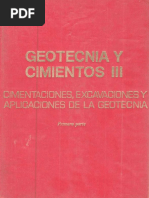 Geotecnia y Cimientos III Jimenez Salas | PDF