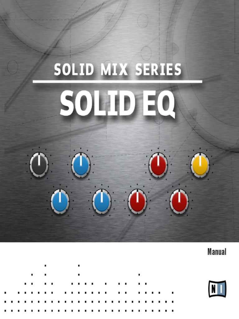 Solid EQ Manual English | PDF | Equalization (Audio) | Signal Processing