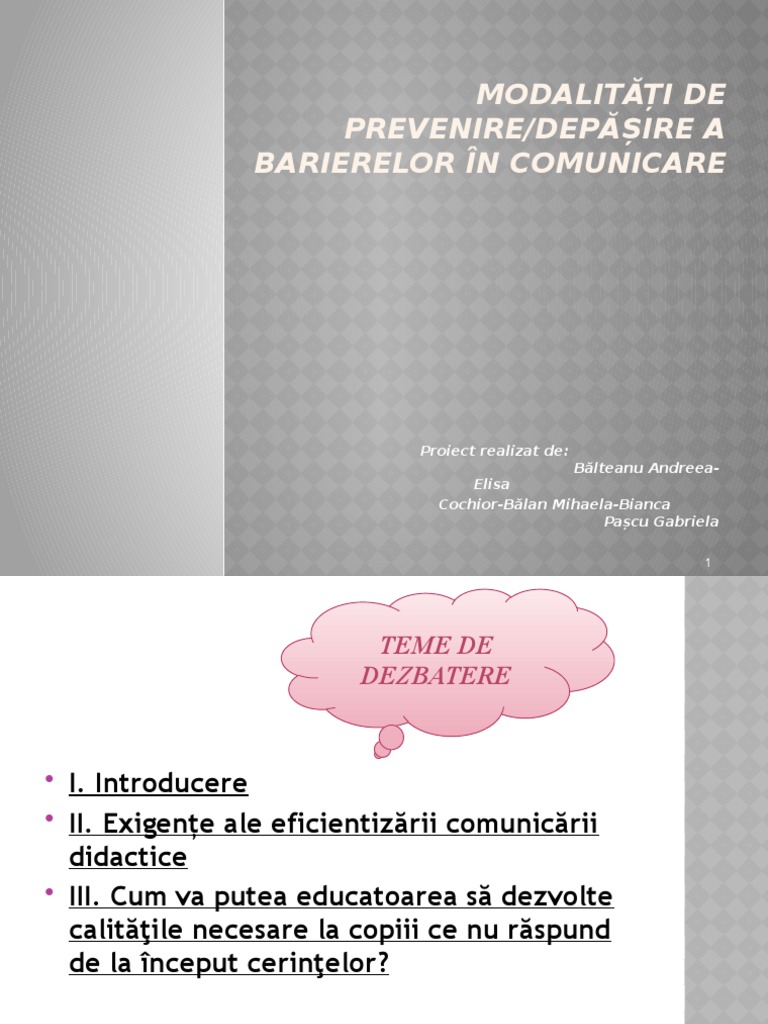 Proiect Power Point | PDF