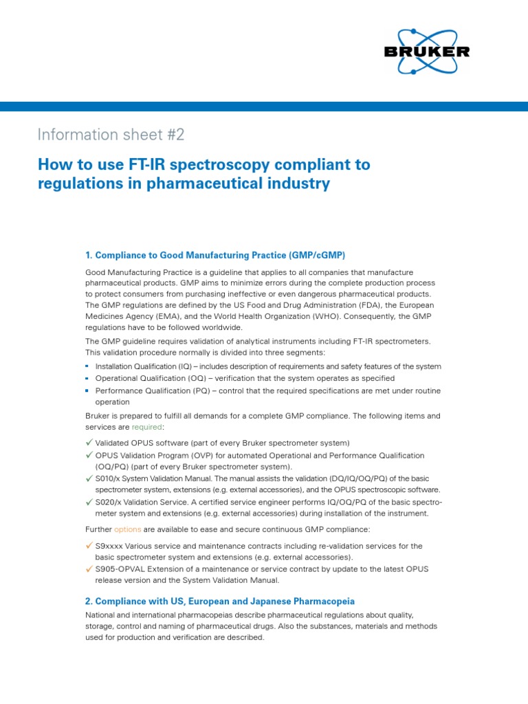 Info2 How To Use FTIR EN PDF | PDF | Verification And Validation | Business