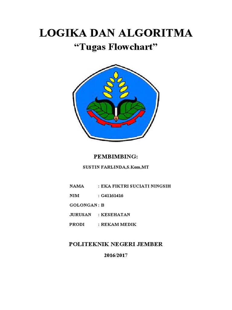 Laporan Logika Dan Algoritma - Flowchart | PDF