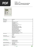 Datasheet Easergy MiCOM P14x - P143 - E-N - J | PDF | Power Supply | Equipment