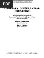 MCQ Unit 1 Mathematics Ii | PDF | Nonlinear System | Ordinary ...