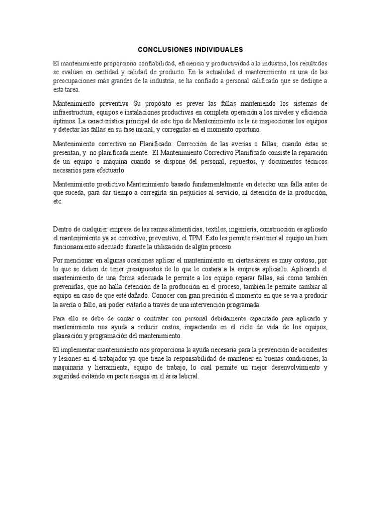 Conclusiones Sugeridas | PDF | Economias | Informática y tecnología de ...