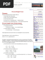 6 The Irregular Wide Tense Verb List | PDF | Verb | Rules