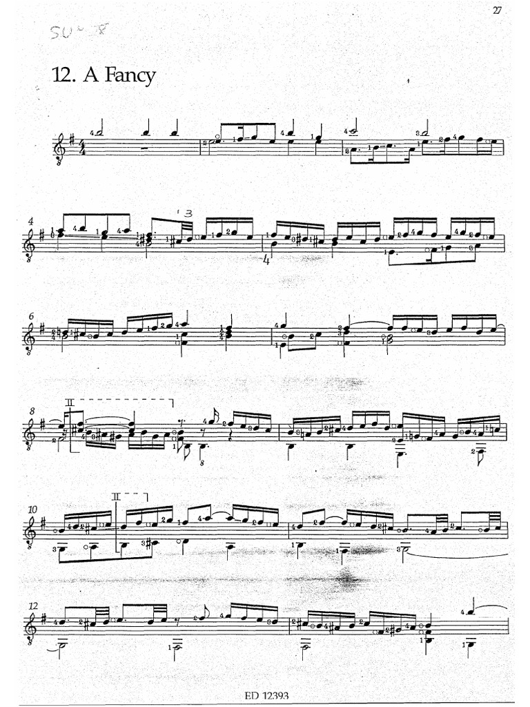 Dowland - A Fancy | PDF