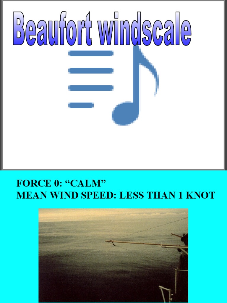 Beaufort Scale Wind Speed Overview | PDF | Tropics | Wound